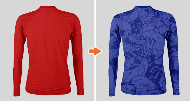 Men s Rashguard Mockup Template Pack By Go Media