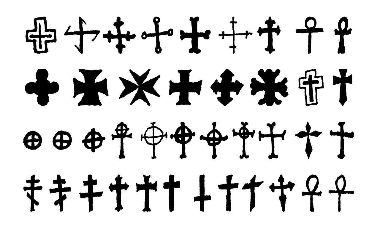 Crosses Vector Pack For Adobe Illustrator