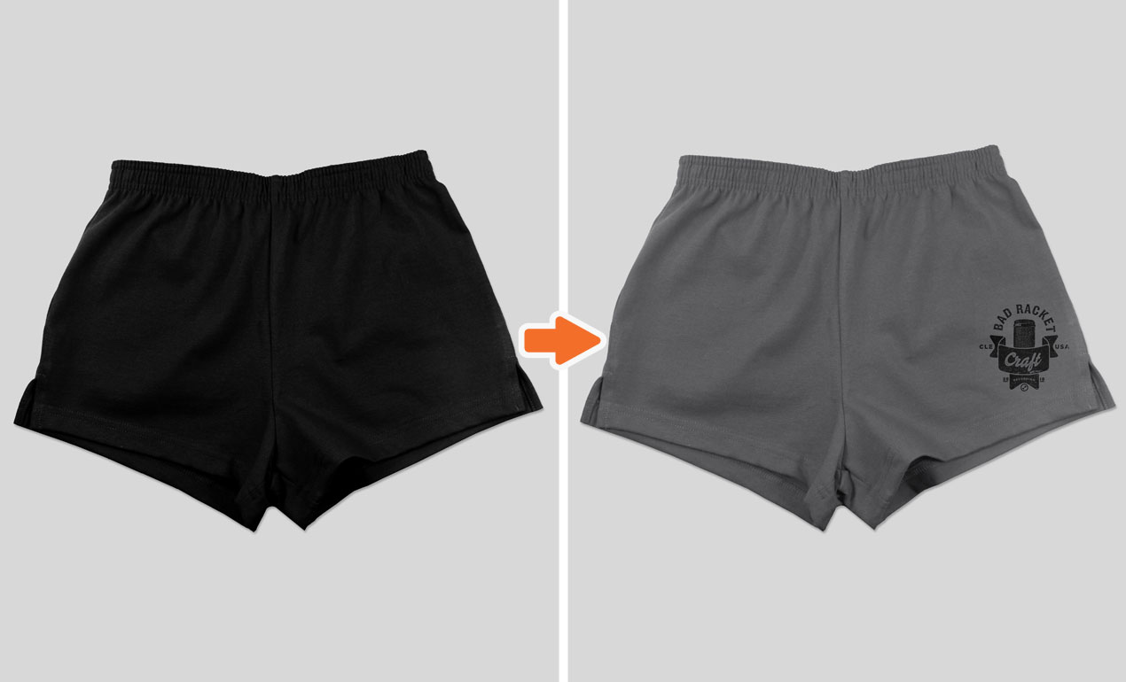 Photoshop Men s Shorts Mockup Templates Pack