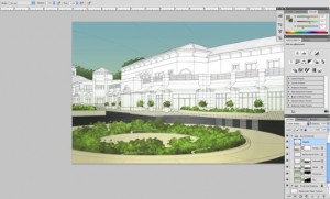 Photoshop Video Tutorial: Render an Architectural Scene