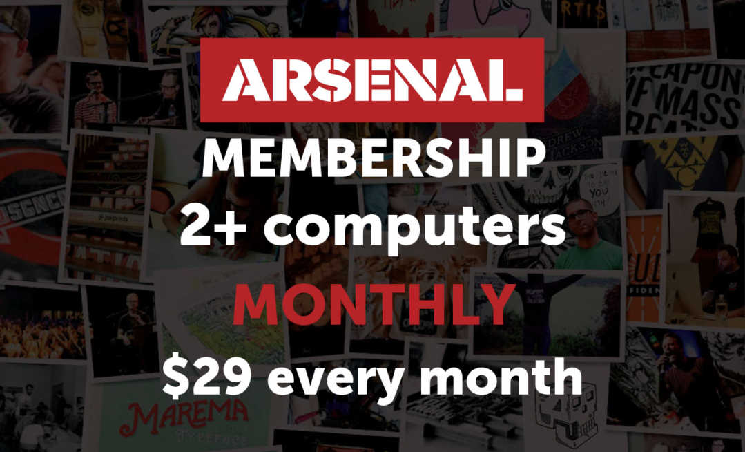 Arsenal Membership - the best design resources monthly