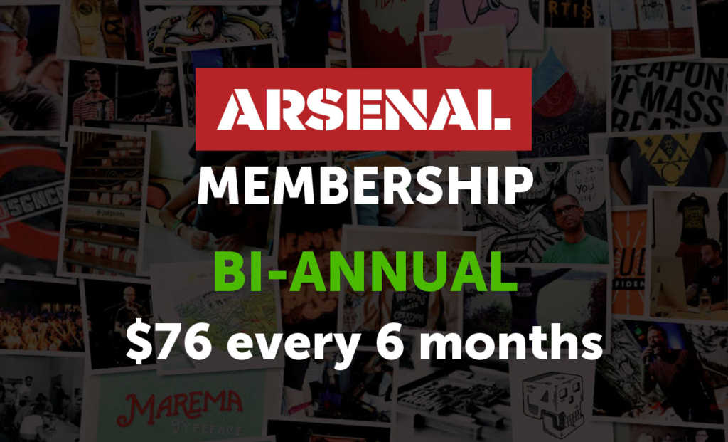 Arsenal Membership - the best design resources monthly