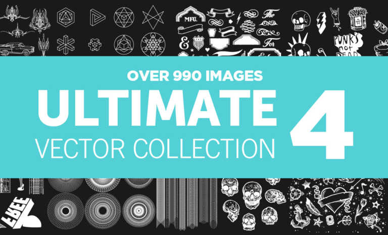 Ultimate Vector Collection 2 - Over 1,200 Images