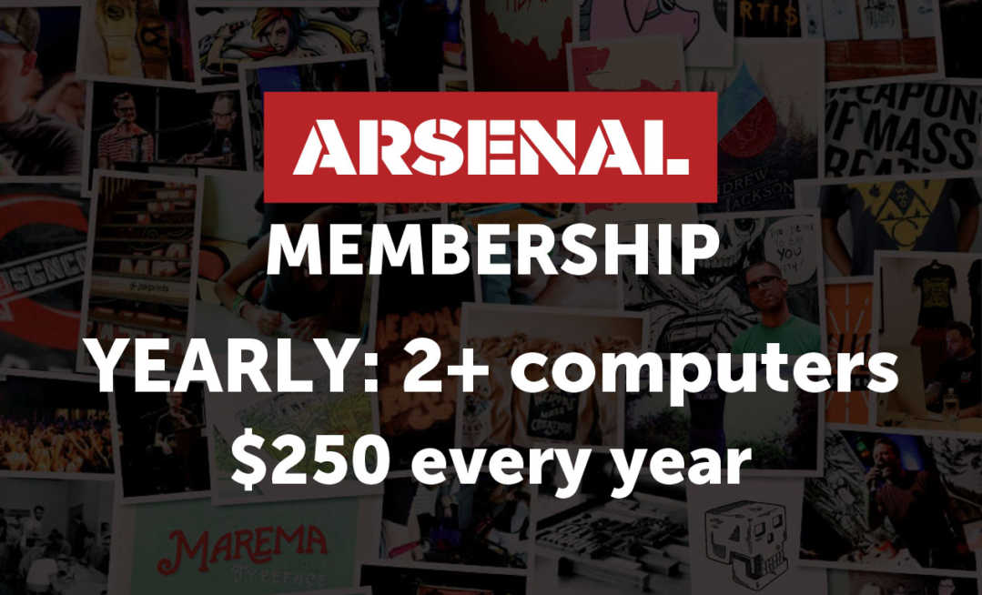 Arsenal Membership - the best design resources monthly