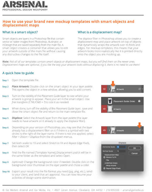 How to Use Displacement Maps by Go Media's Arsenal