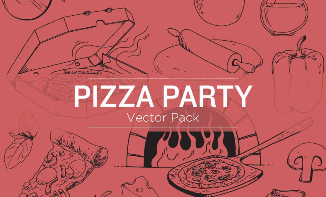 Pizza Vector Pack by Go Media and Go Media's Arsenal