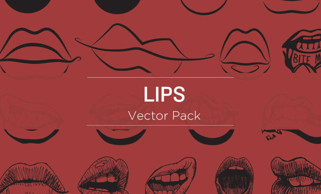 Lips Vector Pack