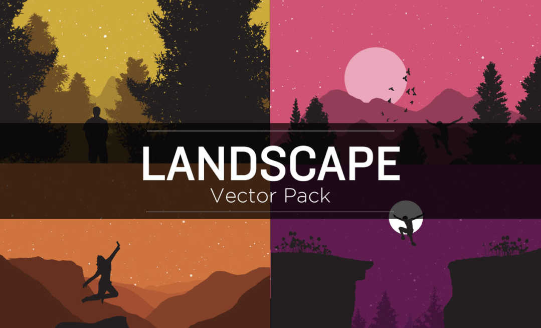 Landscape Vectors Pack by Go Media