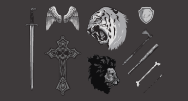 Battle Cry Weaponry Vectors by Go Media's Arsenal