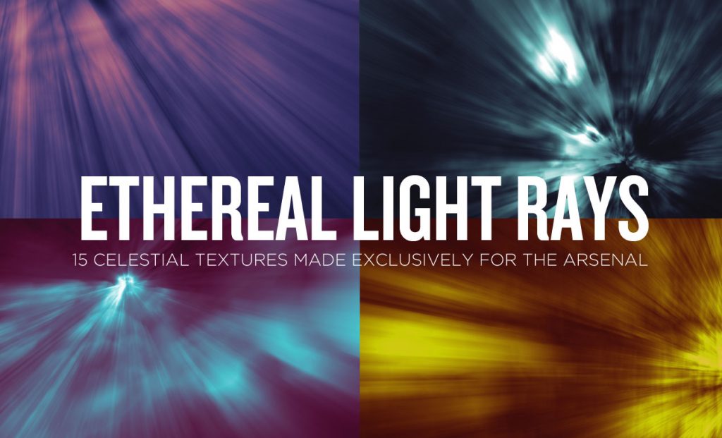Ethereal Light Rays Abstract Texture Pack