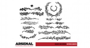 Branch and Border Vectors Pack by Go Media