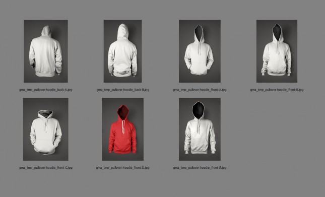 Pullover Hoodie Mockup Templates Pack by Go Media