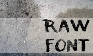 Raw Handmade Font - Go Media's Arsenal