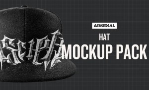 Photoshop Hat Mockup Template Pack