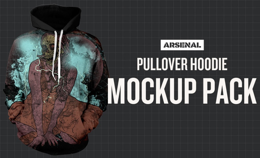Pullover Hoodie Mockup Templates Pack by Go Media