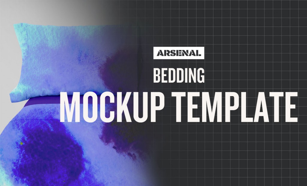 Bedding Mockup Template