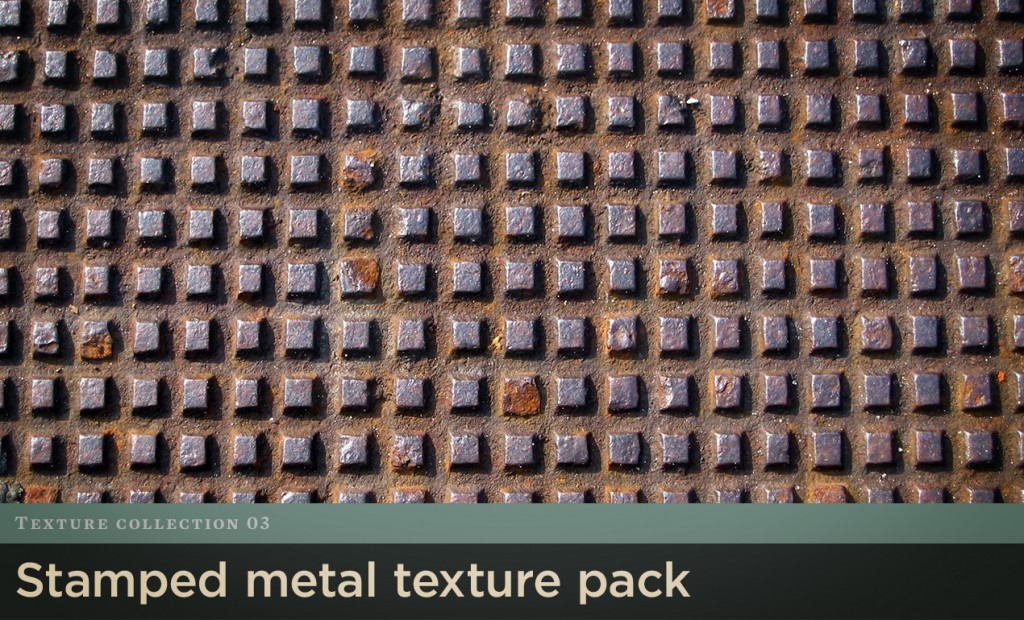Stamped Metal Texture Pack