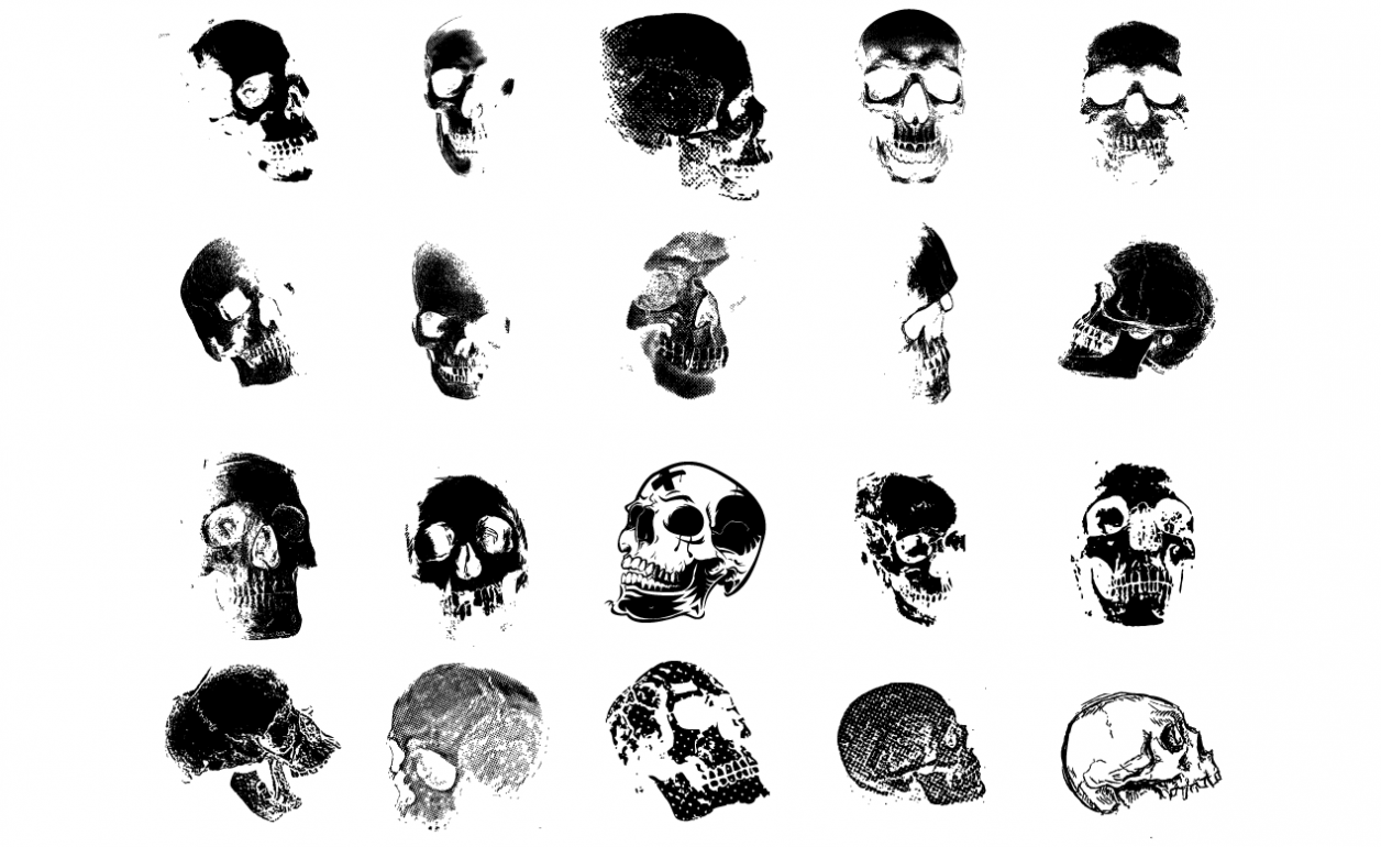 Adobe Illustrator Skull Vector Art Pack