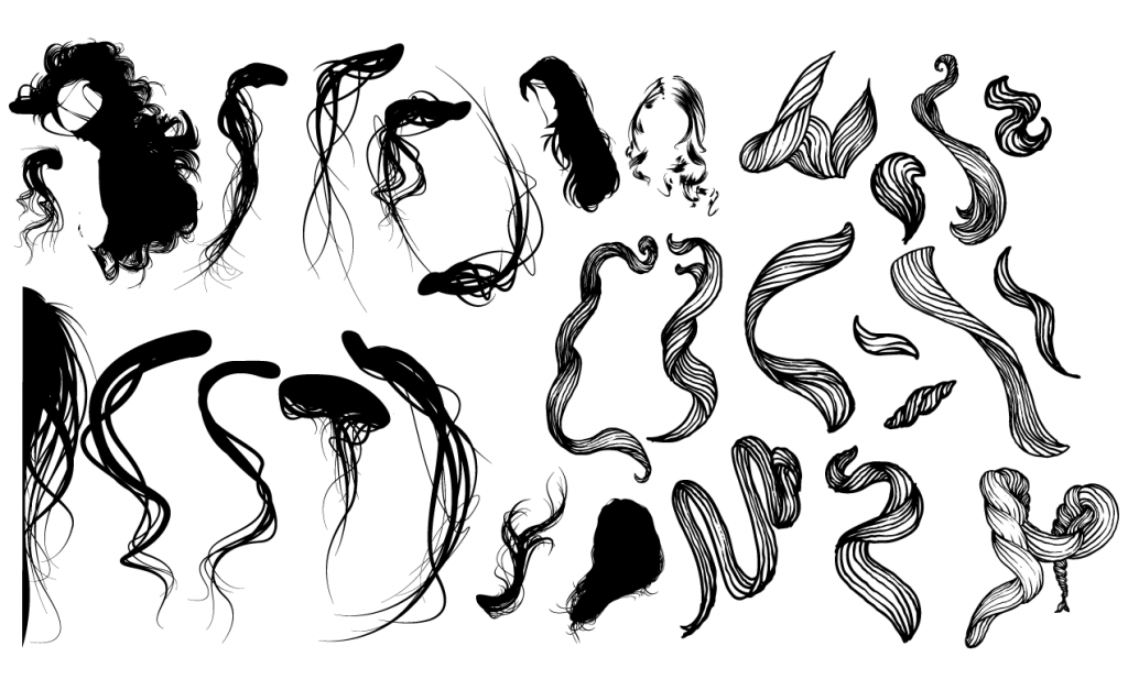 Hair Vector Pack