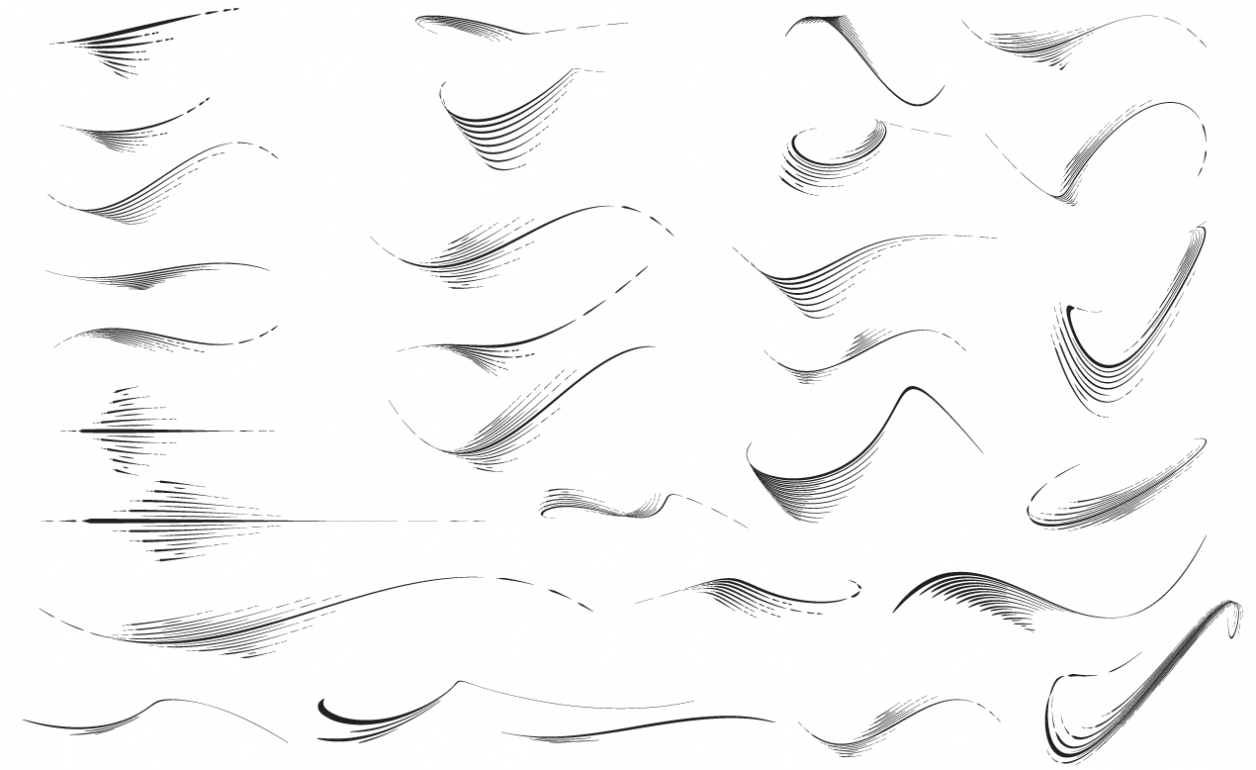 Adobe Illustrator Flourishes Vector Pack