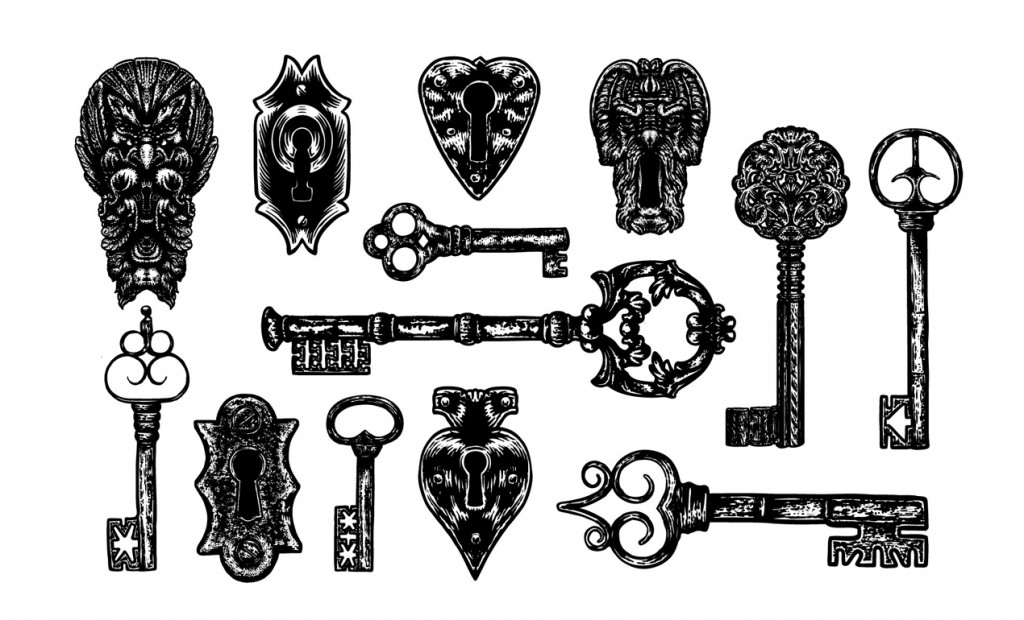 Lock and Key Vector Pack