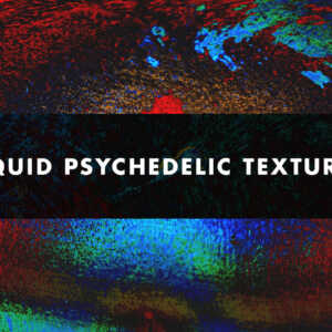 Liquid Projections Inspired Psychedelic Textures by Go Media