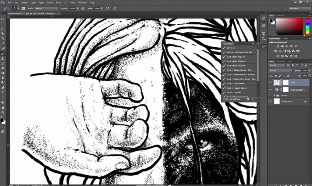 Photoshop Drawing Tutorial: Digital Illustration and Drawing Techniques ...