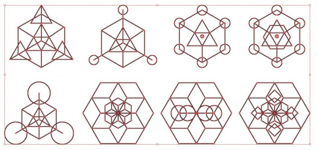 Sacred Geometry Vector Pack For Adobe Illustrator