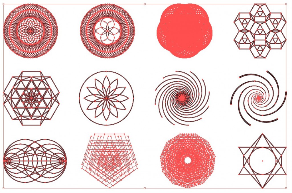 Sacred Geometry Vector Pack for Adobe Illustrator