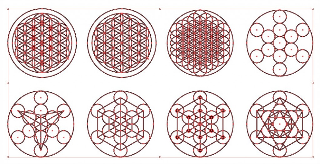 Sacred Geometry Vector Pack for Adobe Illustrator