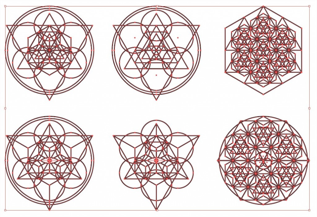 Sacred Geometry Vector Pack for Adobe Illustrator