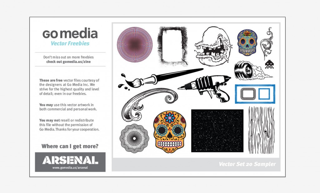 Vector Freebie from Go Media's Arsenal