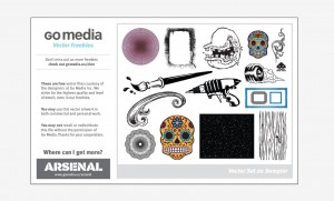 Vector Freebie from Go Media's Arsenal